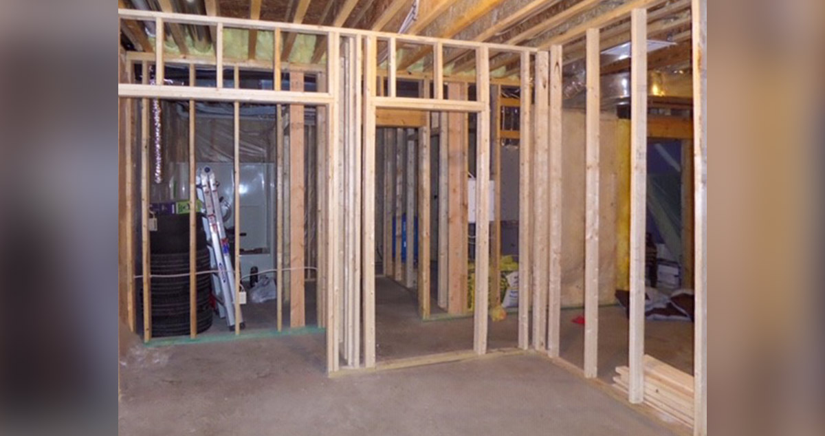 Fully Finished Basement - Project by Justin at Menards®