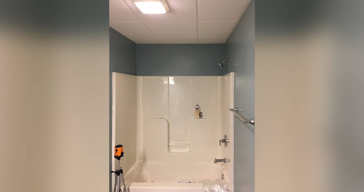 Fully Finished Basement - Project by Justin at Menards®