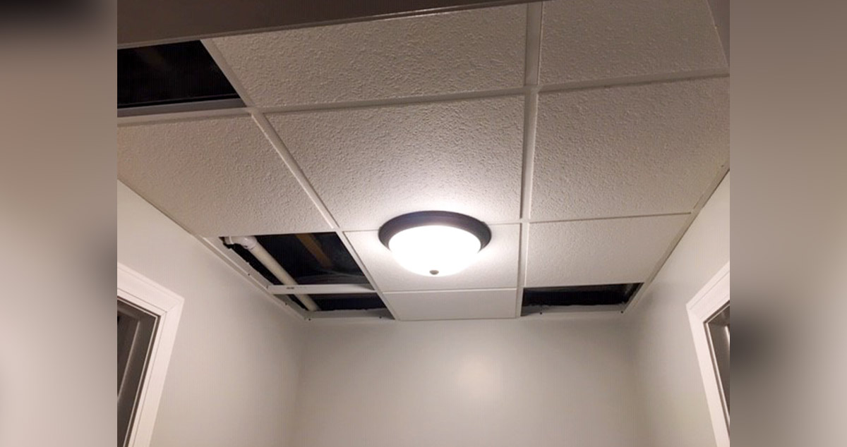 Fully Finished Basement - Project by Justin at Menards®