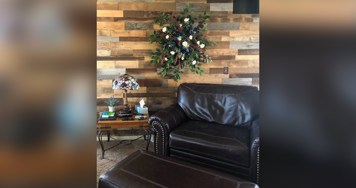 Great Room Barnwood Wall - Project by Jeff at Menards®