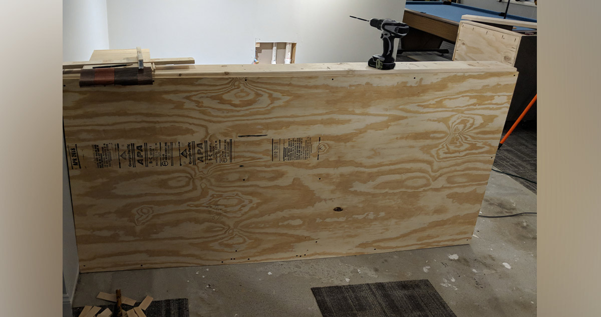 Home Wet Bar - Project by Mike at Menards®