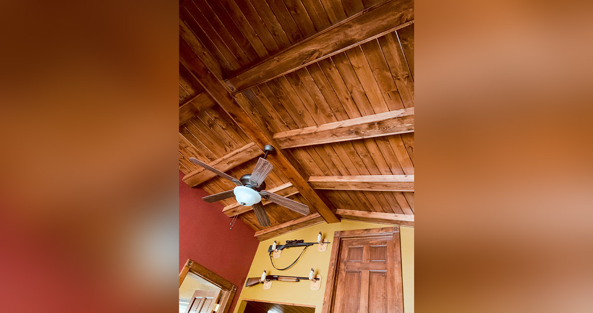 Living Room & Master Bedroom Ceilings - Project by Darvin at Menards®