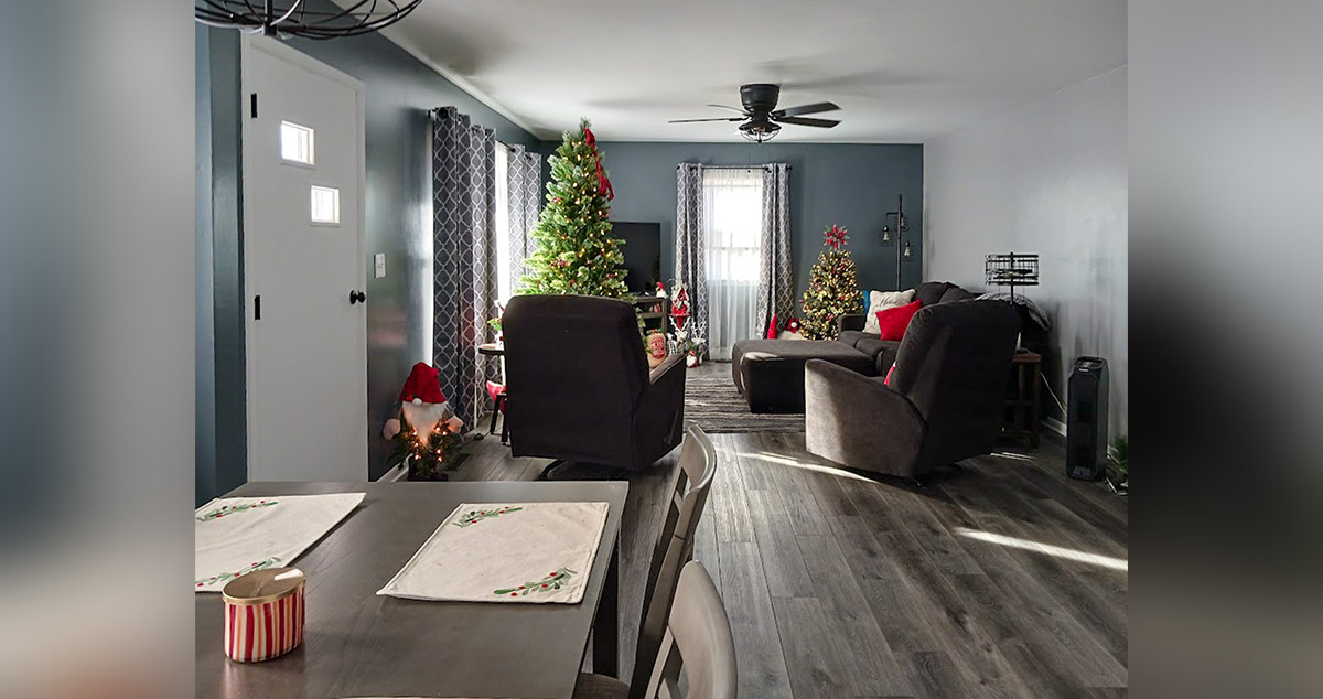 Living & Dining Room Move-In Makeover - Project by Sharon at Menards®