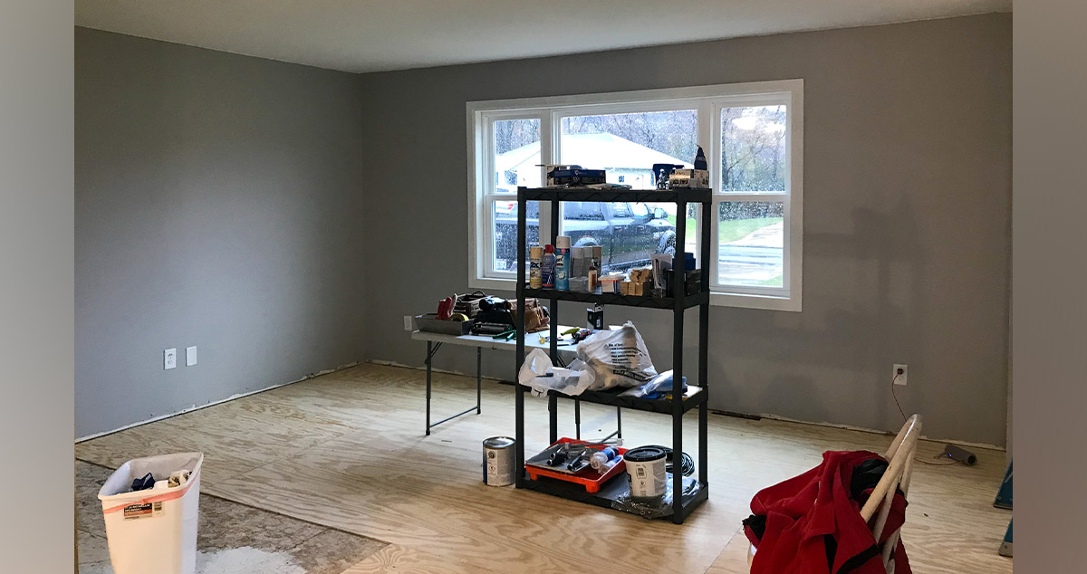 Modernizing Our New Home - Project by Travis at Menards®