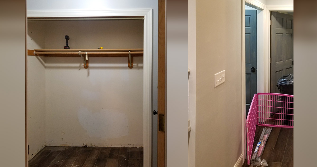 Mudroom Redesign - Project by Greg at Menards®