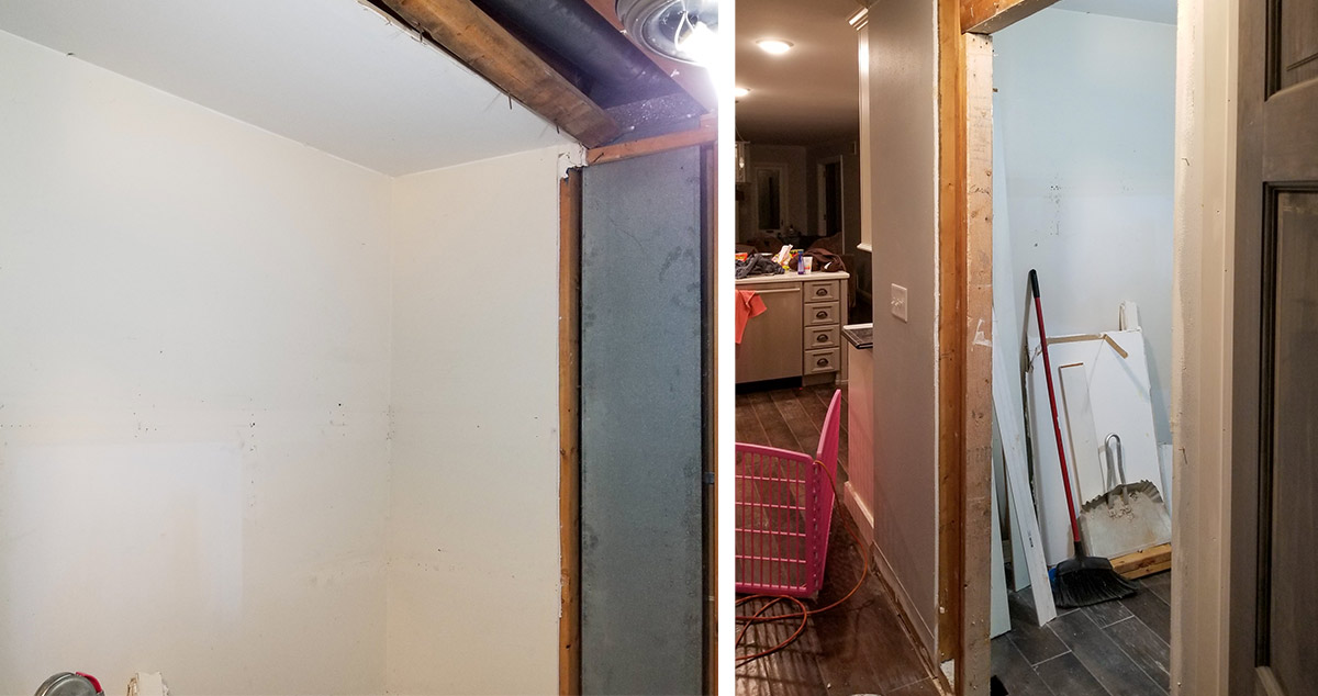 Mudroom Redesign - Project by Greg at Menards®