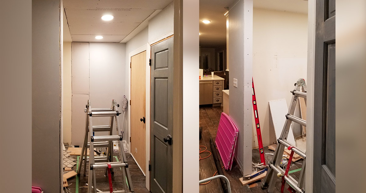 Mudroom Redesign - Project by Greg at Menards®