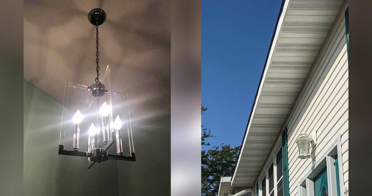 New Lighting - Project by James at Menards®