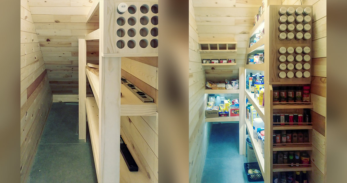 Pantry Transformation - Project by Richard at Menards®