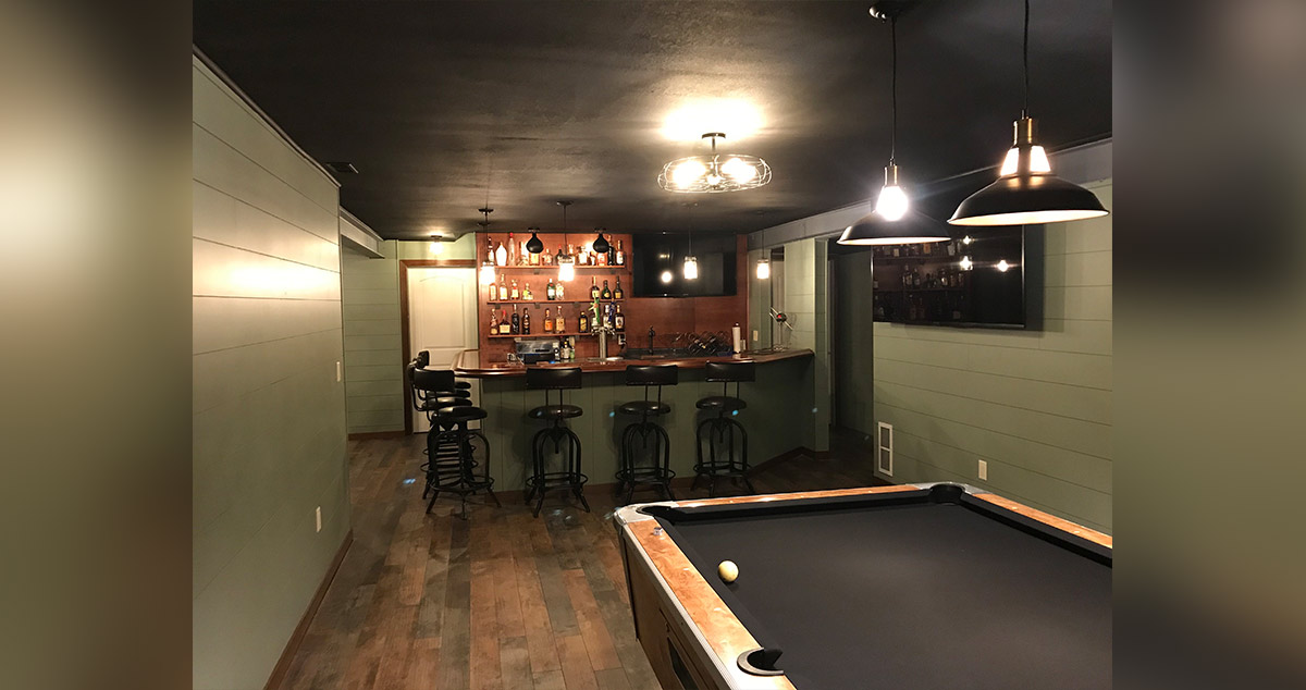 Rec Room - Project by Chris at Menards®