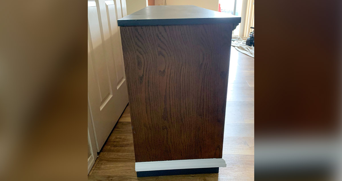 Refinished Dresser - Project by Jessica at Menards®