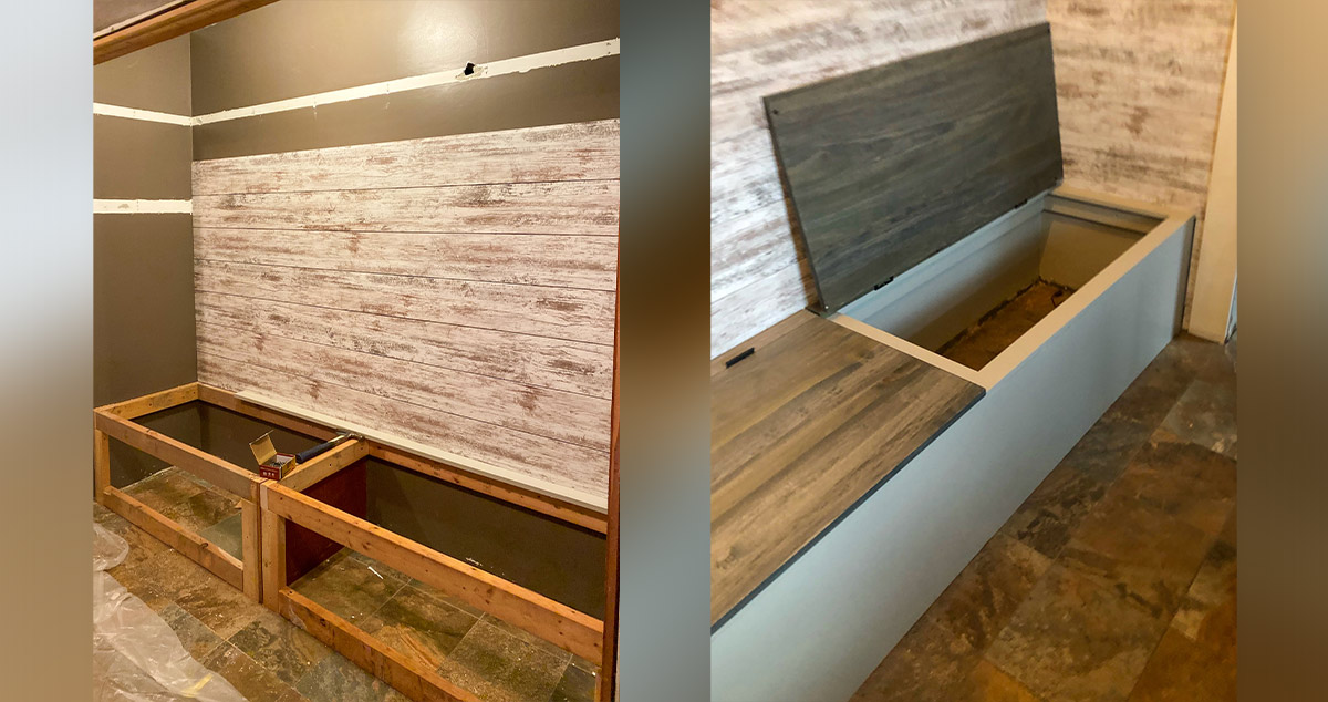 Rustic Laundry Room Makeover - Project by Cindy at Menards®