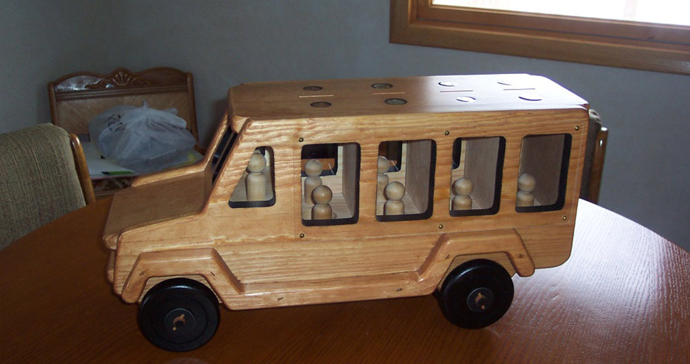 School Bus Bank - Project by Daniel at Menards®
