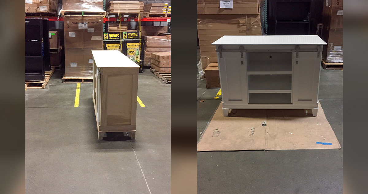 Sliding Door TV Stand - Project by Aaron at Menards®