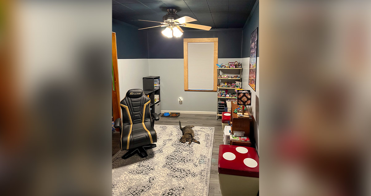 Teen Gamer Room - Project by Amy at Menards®