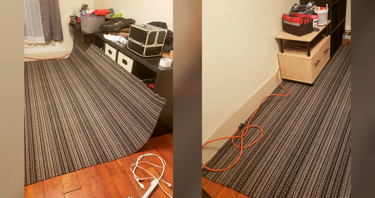 Useless Space to Office Space - Project by Laura at Menards®