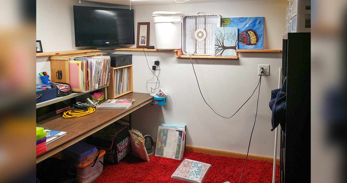 Wizard of Oz Craft Room - Project by Kim at Menards®