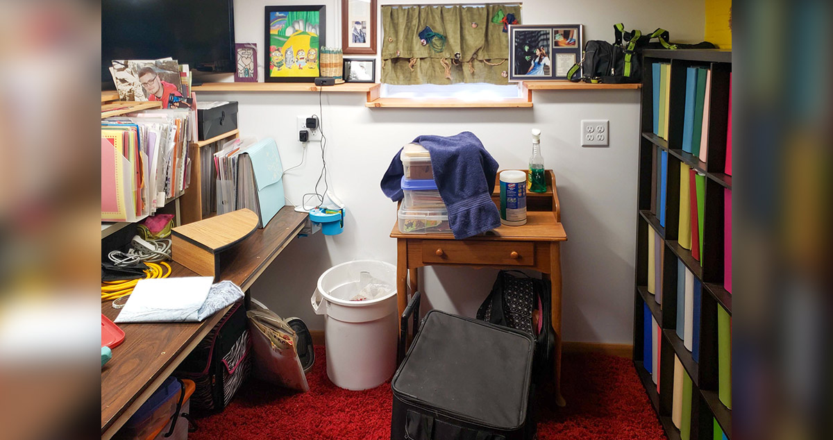 Wizard of Oz Craft Room - Project by Kim at Menards®