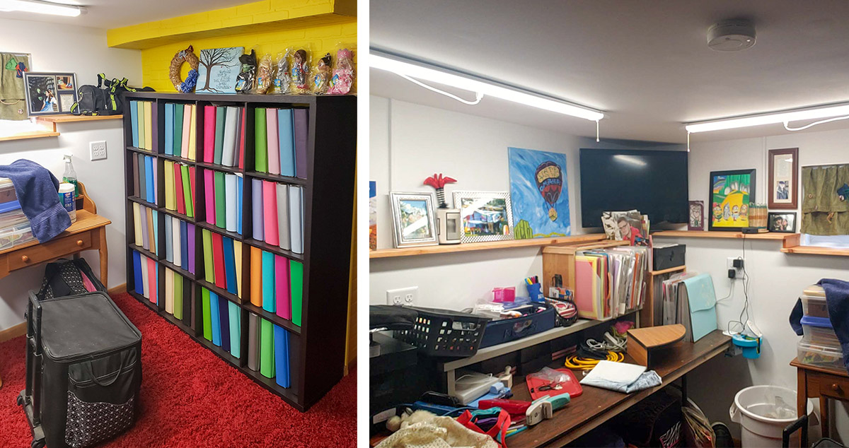 Wizard of Oz Craft Room - Project by Kim at Menards®