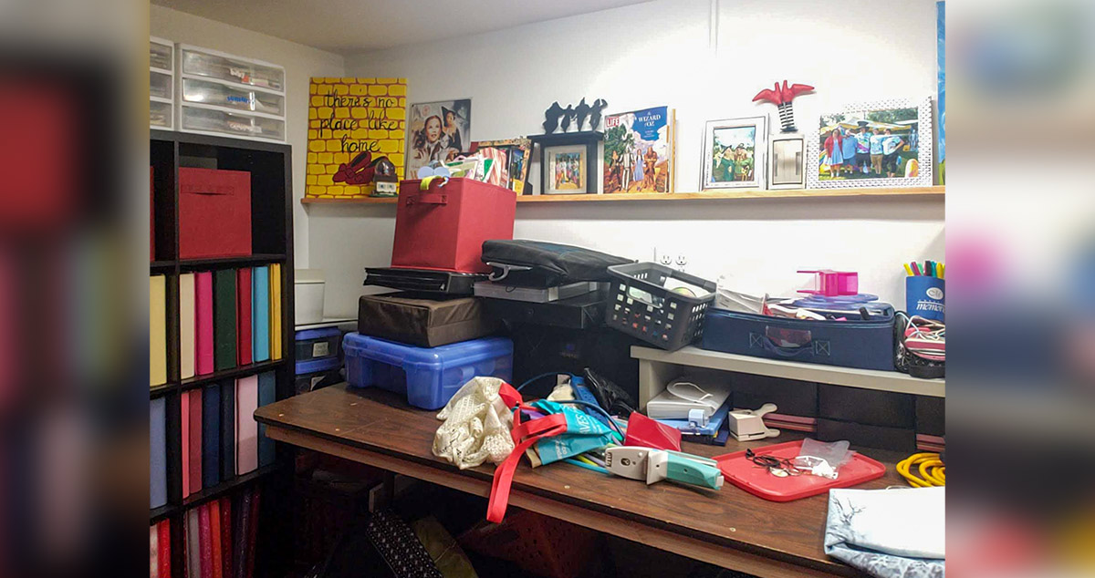 Wizard of Oz Craft Room - Project by Kim at Menards®