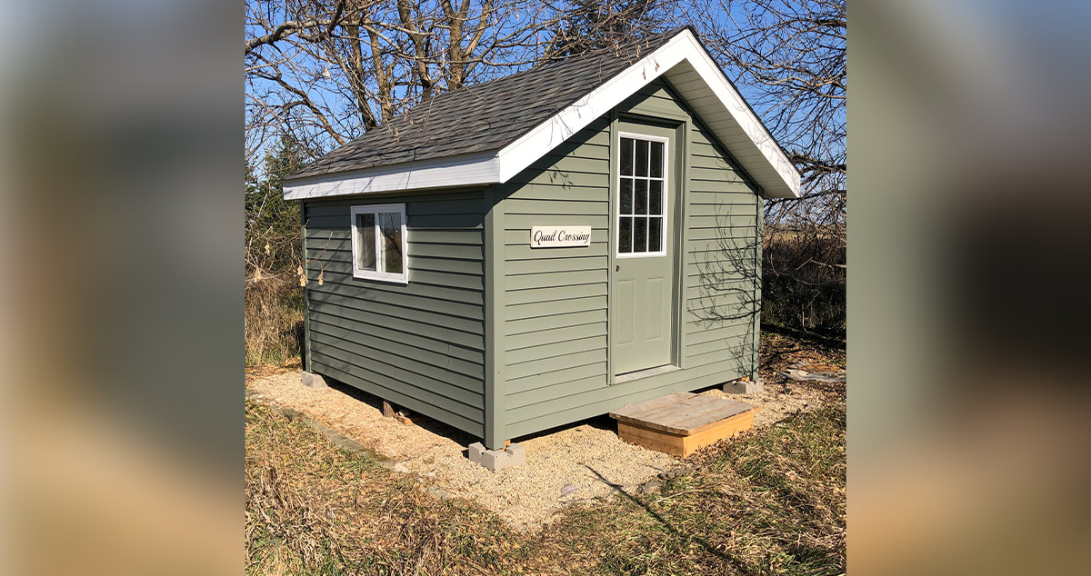 10' x 10' Shed - Project by Lisa at Menards®