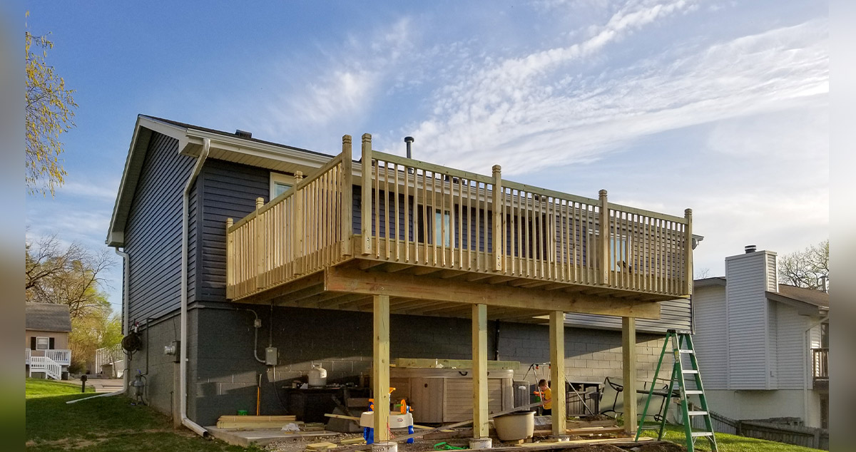 15 x 20 Deck - Project by Chris at Menards®