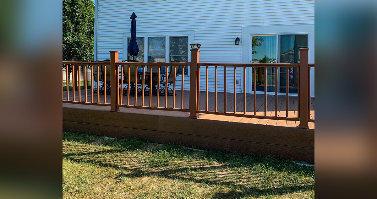 16 x 36 Deck - Project by Christine at Menards®
