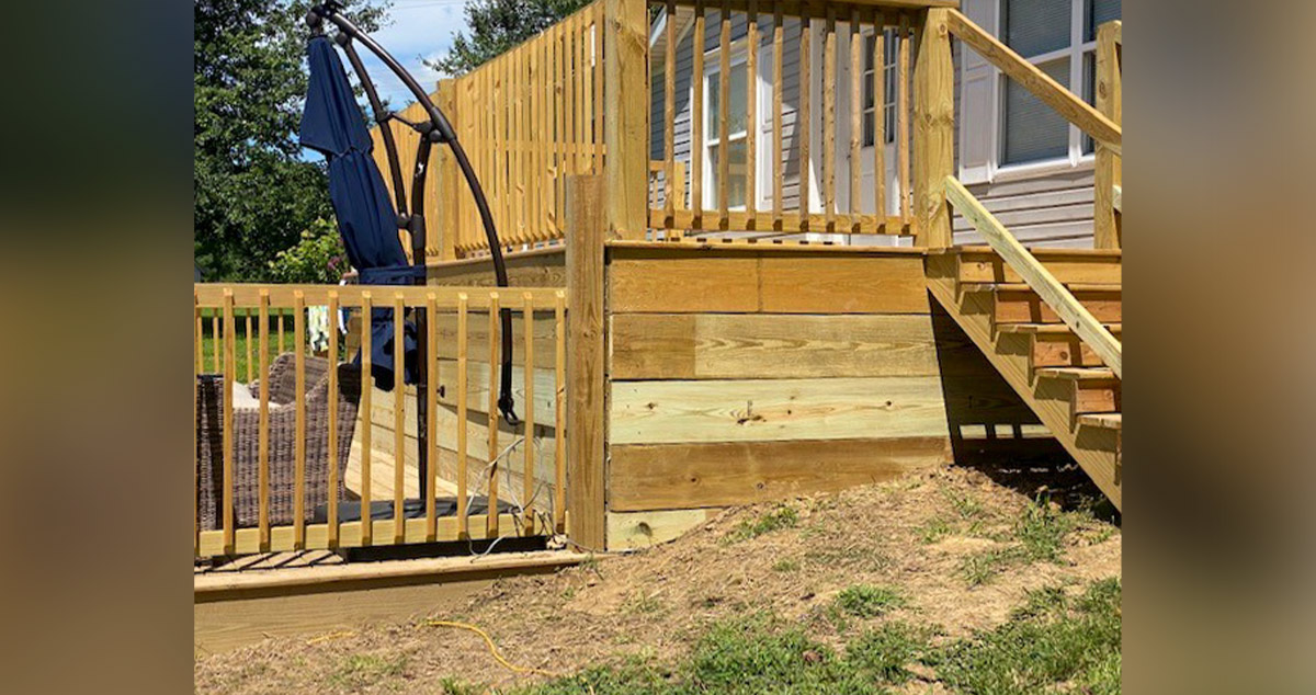 3-Level Pool Deck - Project by Colten at Menards®