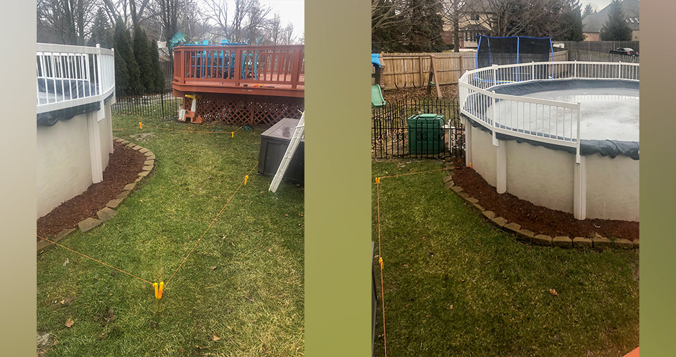 Above Ground Pool Deck - Project by Larry at Menards®