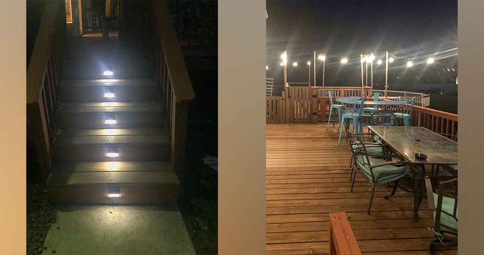 Above Ground Pool Deck - Project by Larry at Menards®