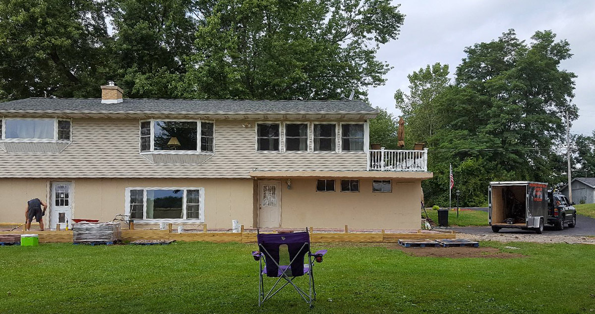 Addition of Balcony & Patio - Project by Michael at Menards®