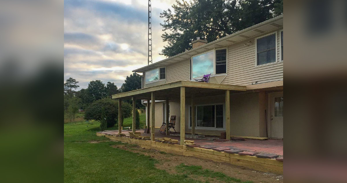 Addition of Balcony & Patio - Project by Michael at Menards®