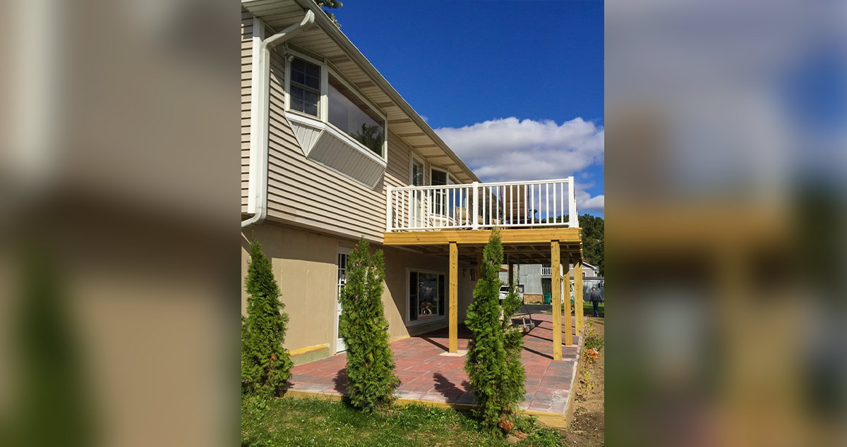 Addition of Balcony & Patio - Project by Michael at Menards®