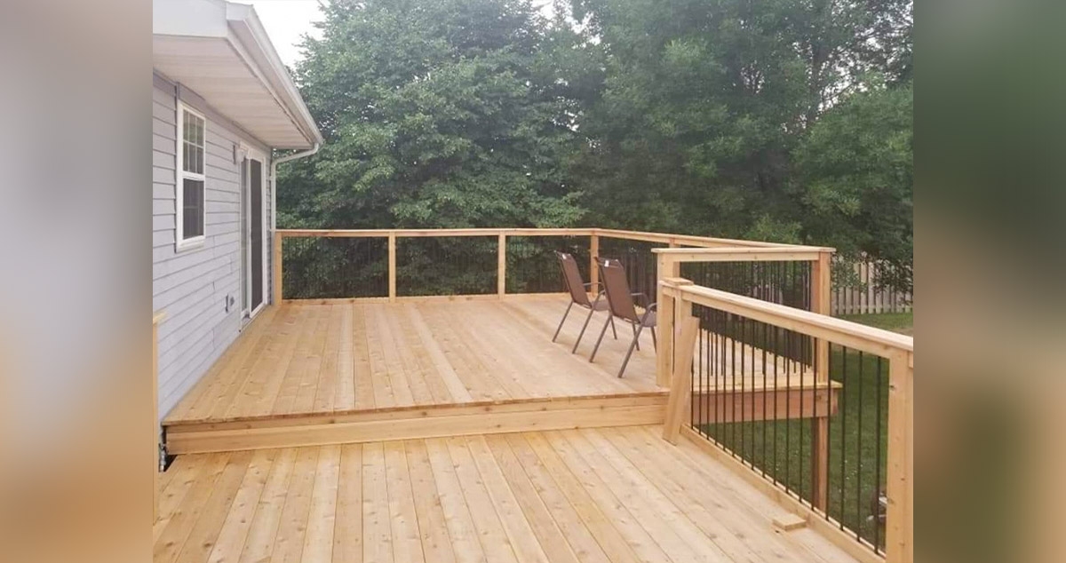 Back Deck Addition - Project by Nick at Menards®