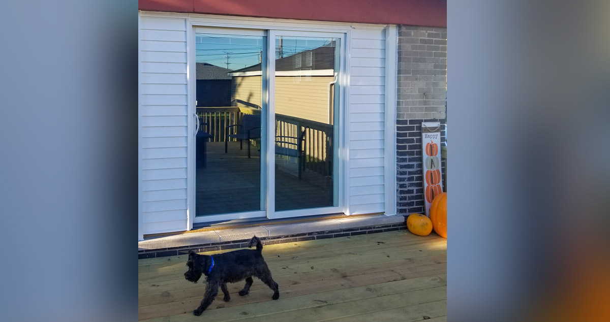 Back Deck with Door - Project by Emily at Menards®
