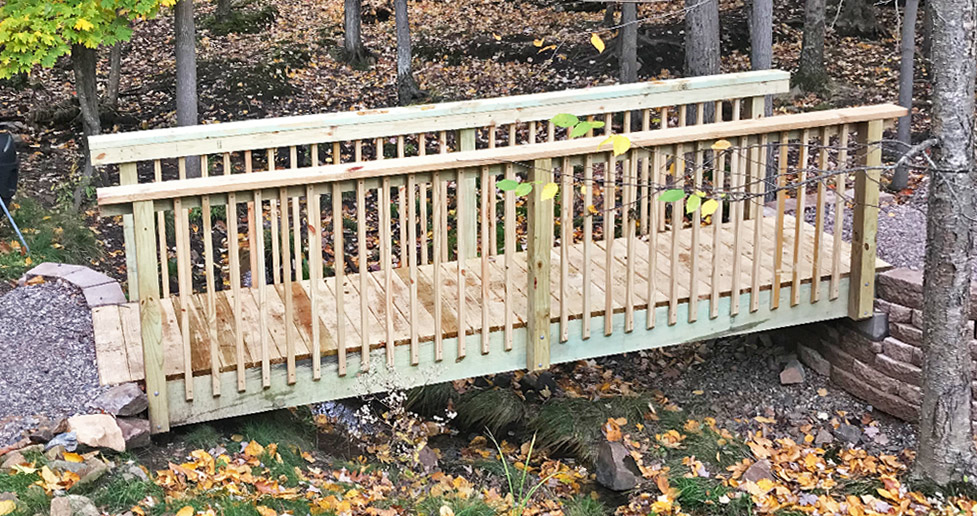Backyard Bridge - Project by David at Menards®