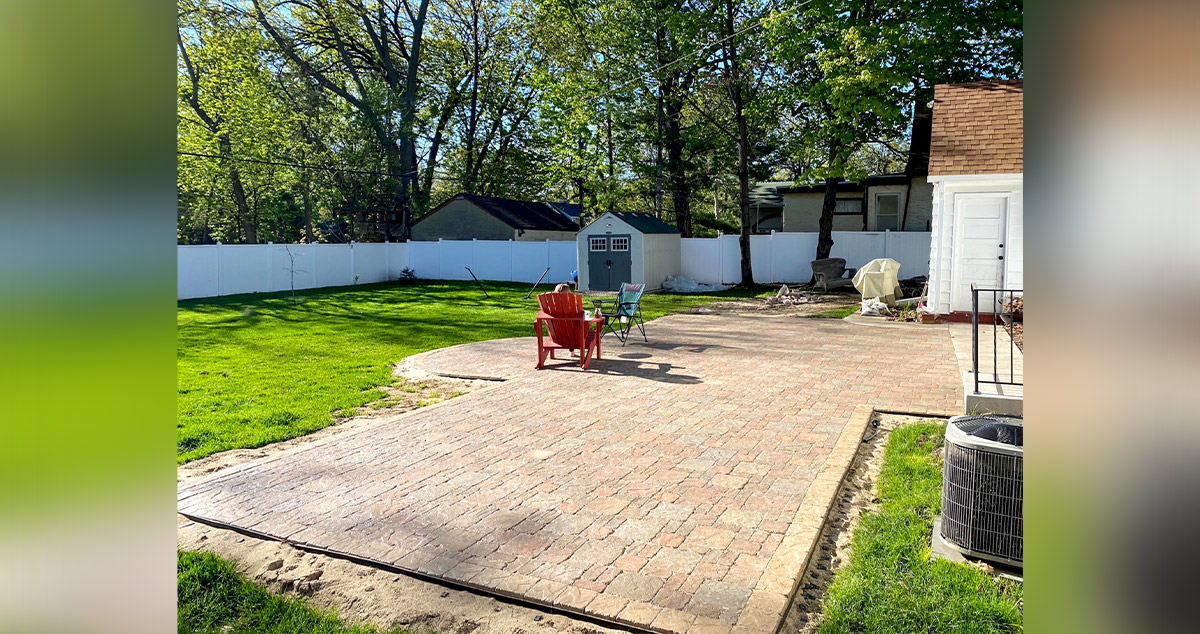 Backyard Multi-Use Patio - Project by Connor at Menards®
