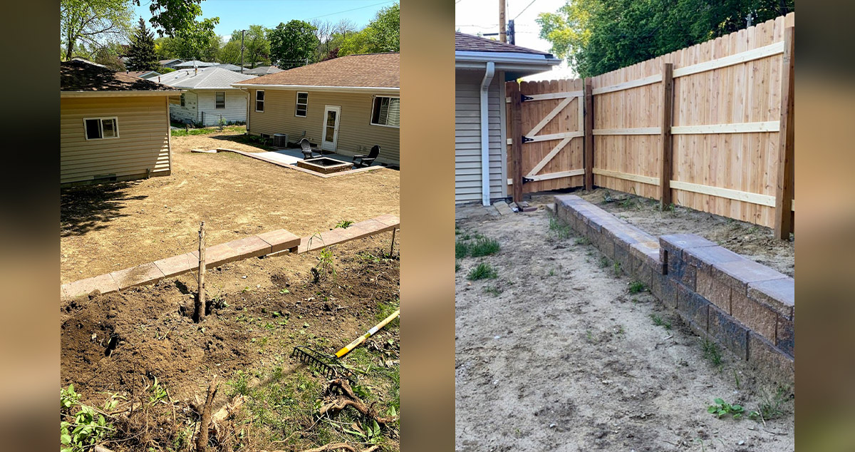 Backyard Oasis Transformation - Project by Daniel at Menards®