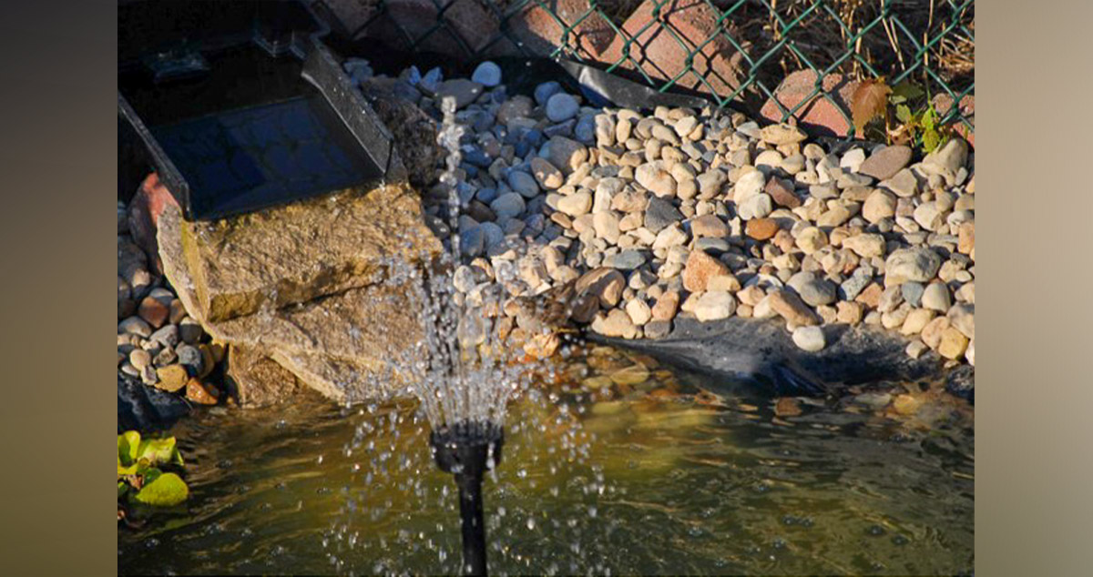 Backyard Pond - Project by Cathy at Menards®