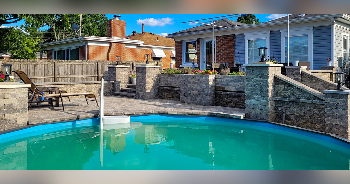 Backyard Raised Patio - Project by Charles at Menards®