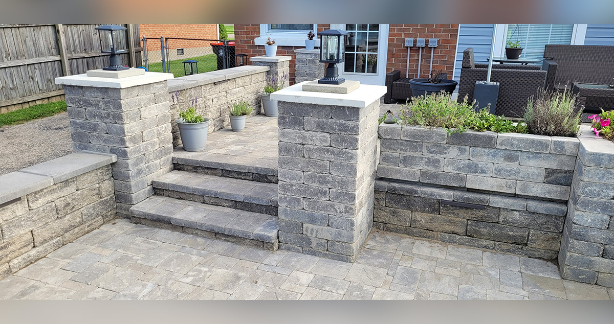 Backyard Raised Patio - Project by Charles at Menards®