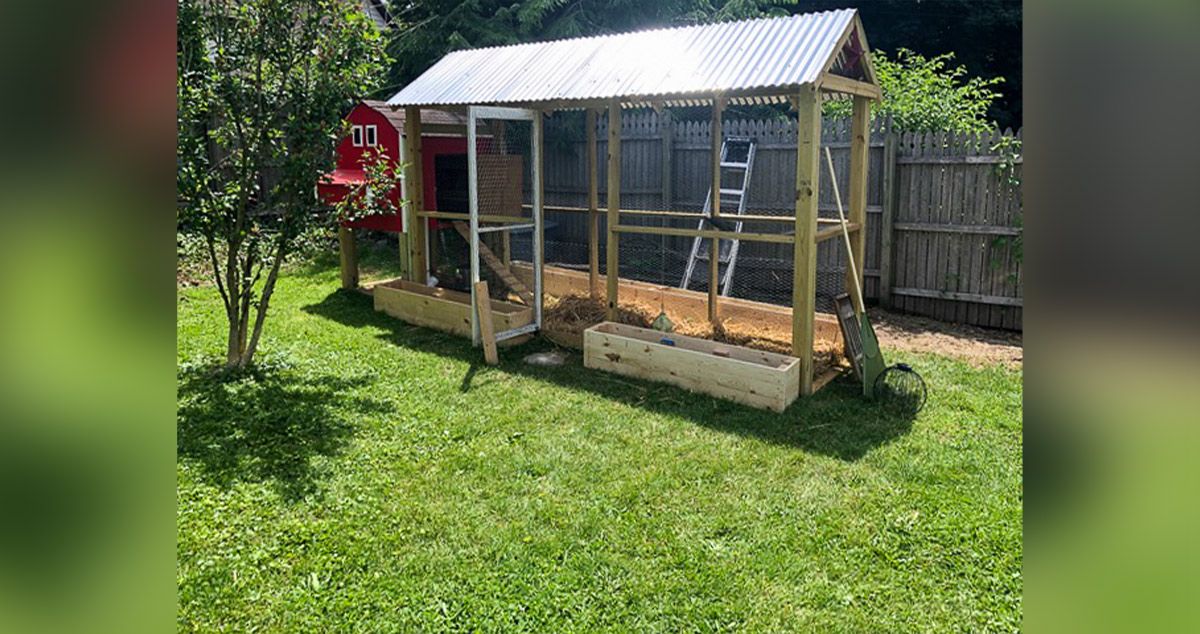 Backyard Urban Chicken Coop - Project by John at Menards®