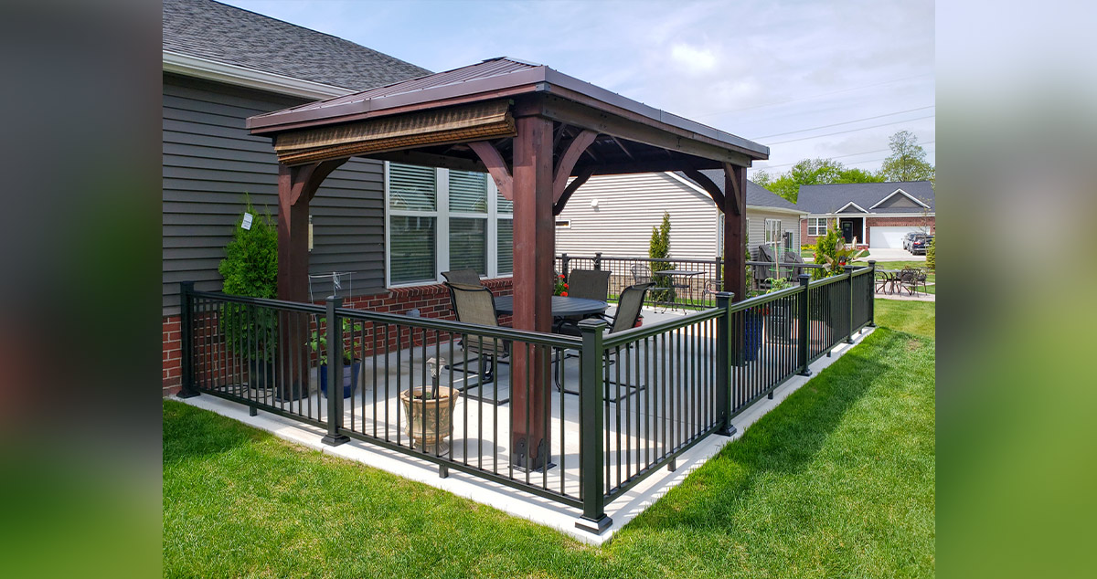 Beautiful Patio Railing - Project by James at Menards®