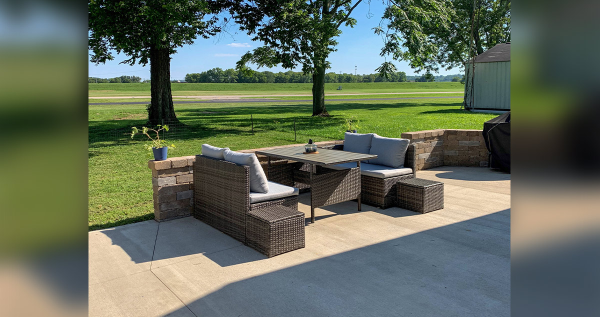 Block Seating Wall & Patio Makeover - Project by Debbie at Menards®