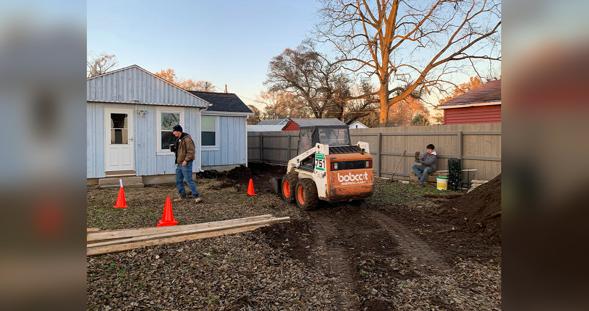 Block Seating Wall & Patio Makeover - Project by Debbie at Menards®
