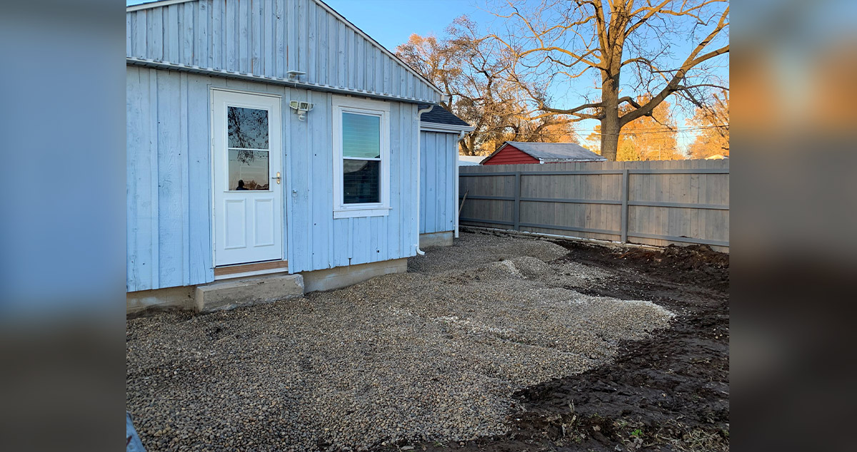 Block Seating Wall & Patio Makeover - Project by Debbie at Menards®