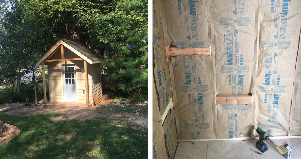 Cabin Sauna - Project by Tom at Menards®