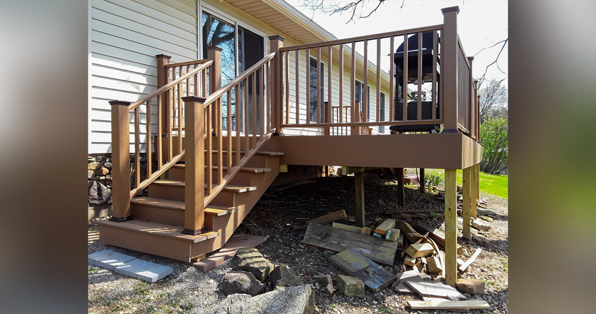 Complete Deck Renovation - Project by Jim at Menards®