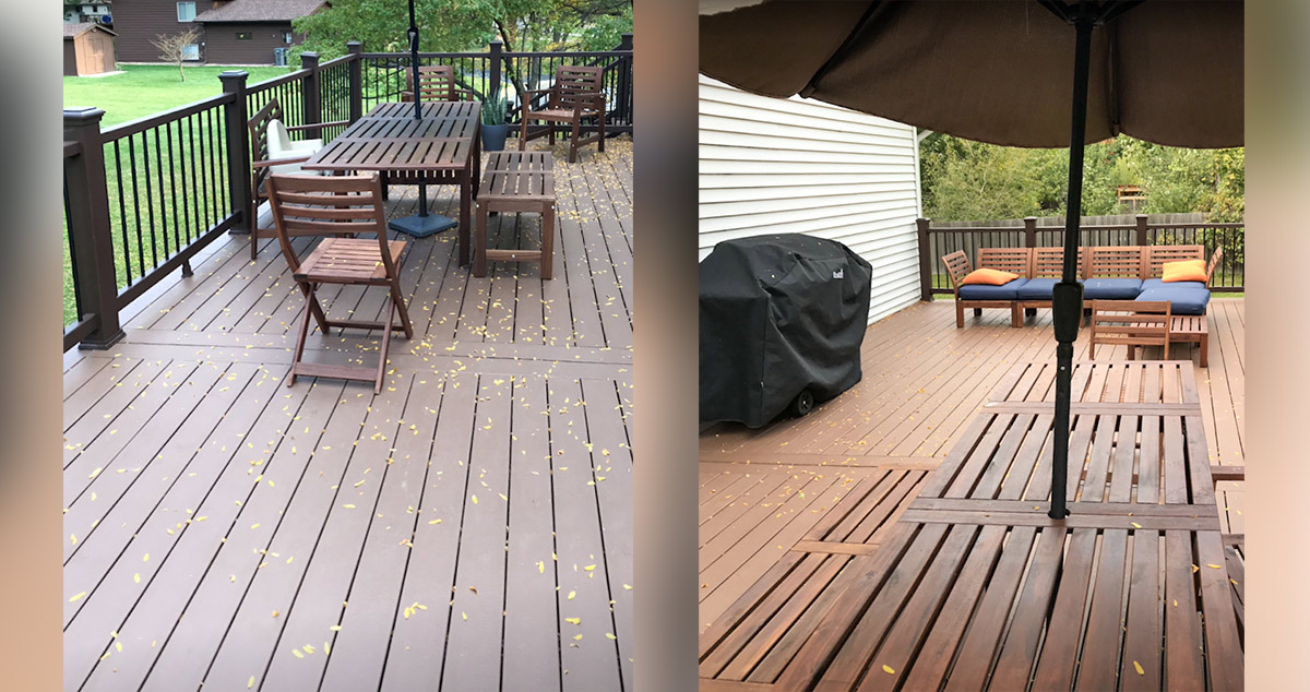 Composite Decking Replacement - Project by JR at Menards®