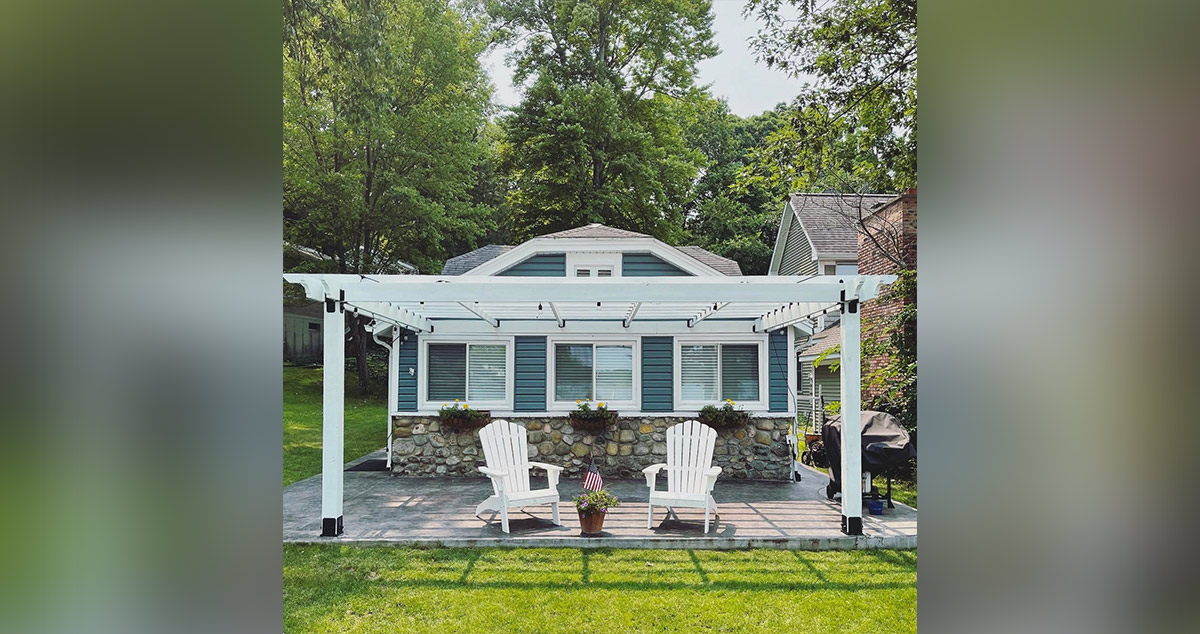 Cottage Pergola - Project by Craig at Menards®